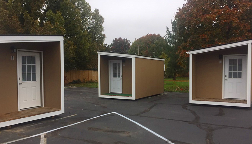 Two Dozen Microshelters Built in First Year of Pilot Project ...