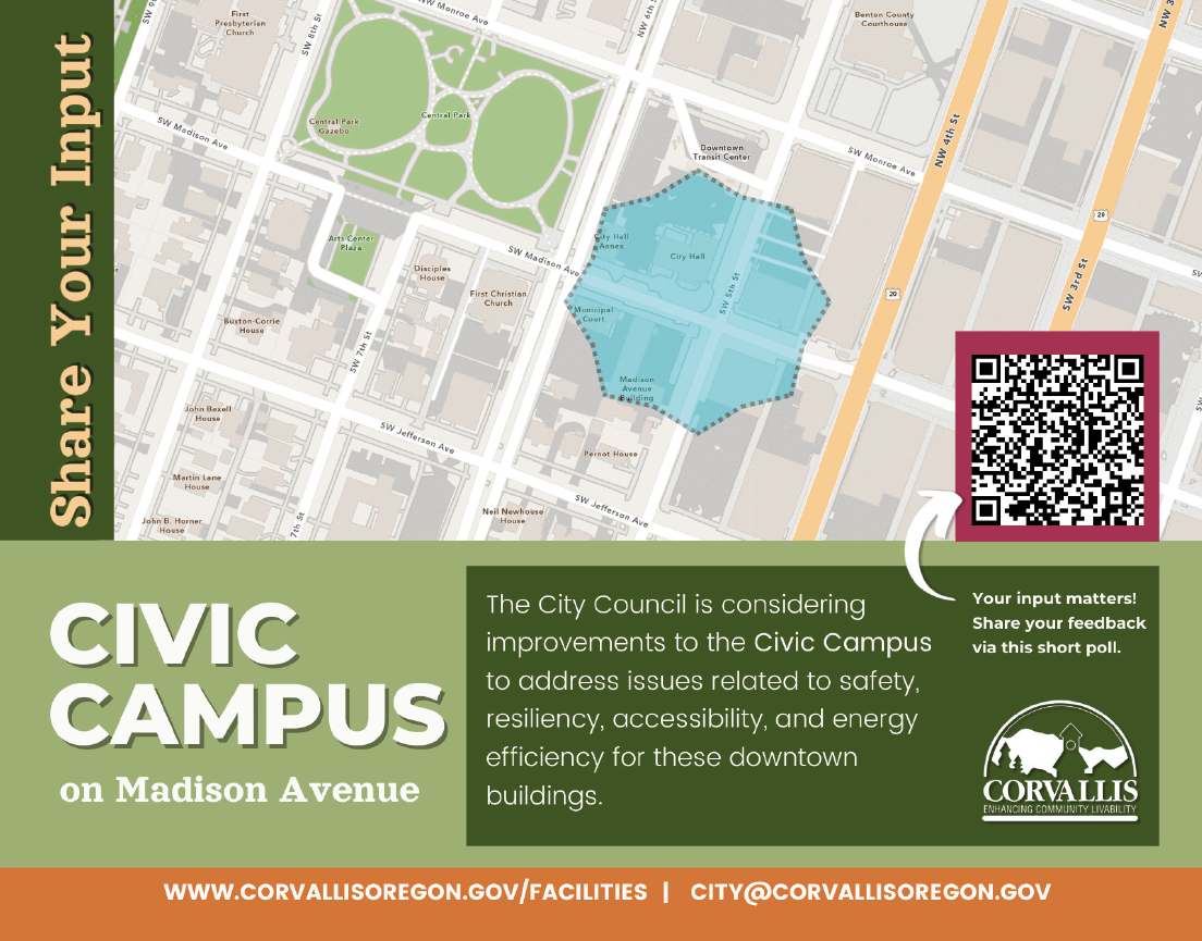 Civic Campus Task Force Launches Public Input Survey | Corvallis Oregon
