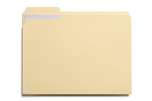 Police Case File Folder