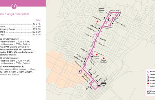 Bus Routes | Corvallis Oregon