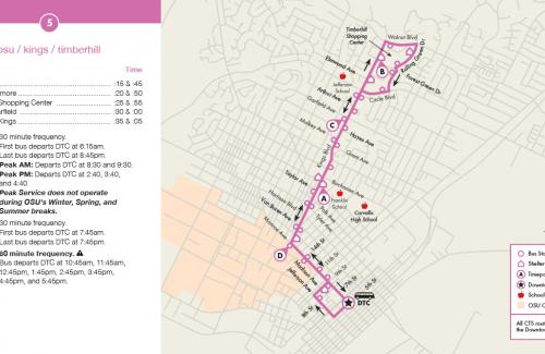 Bus Routes | Corvallis Oregon