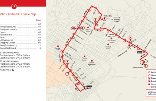 Bus Routes | Corvallis Oregon