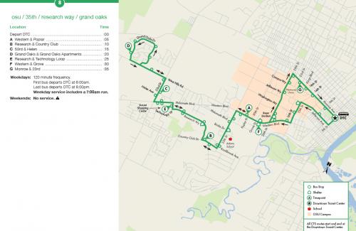 Bus Routes | Corvallis Oregon