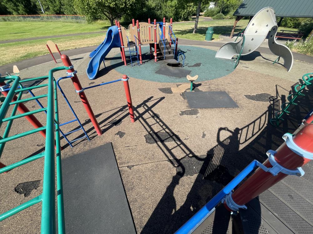 Bruce Starker Arts Park Playground Resurfacing | Corvallis Oregon