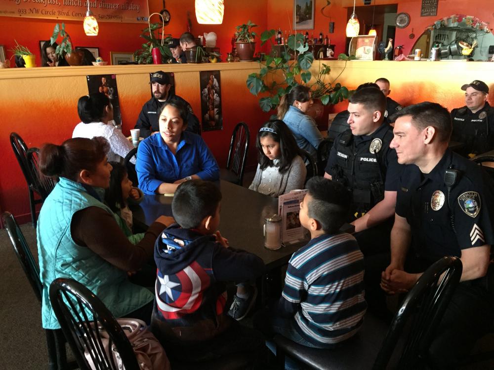 Coffee with a Cop | Corvallis Oregon
