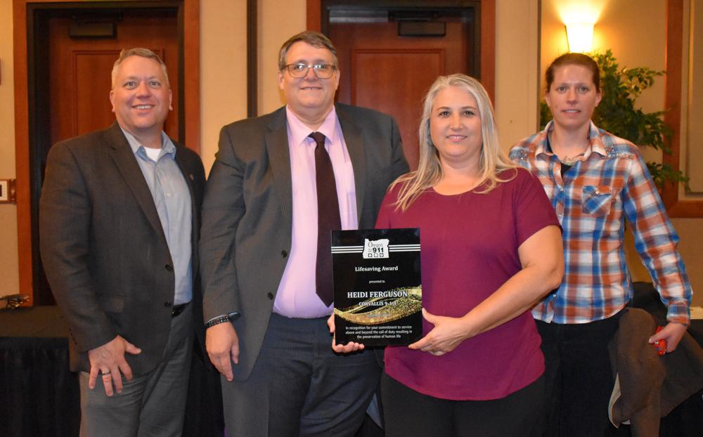 Corvallis Dispatcher Receives Life Saver Award | Corvallis Oregon