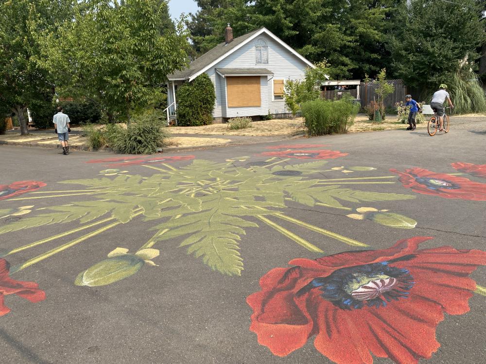 Painted Intersections | Corvallis Oregon